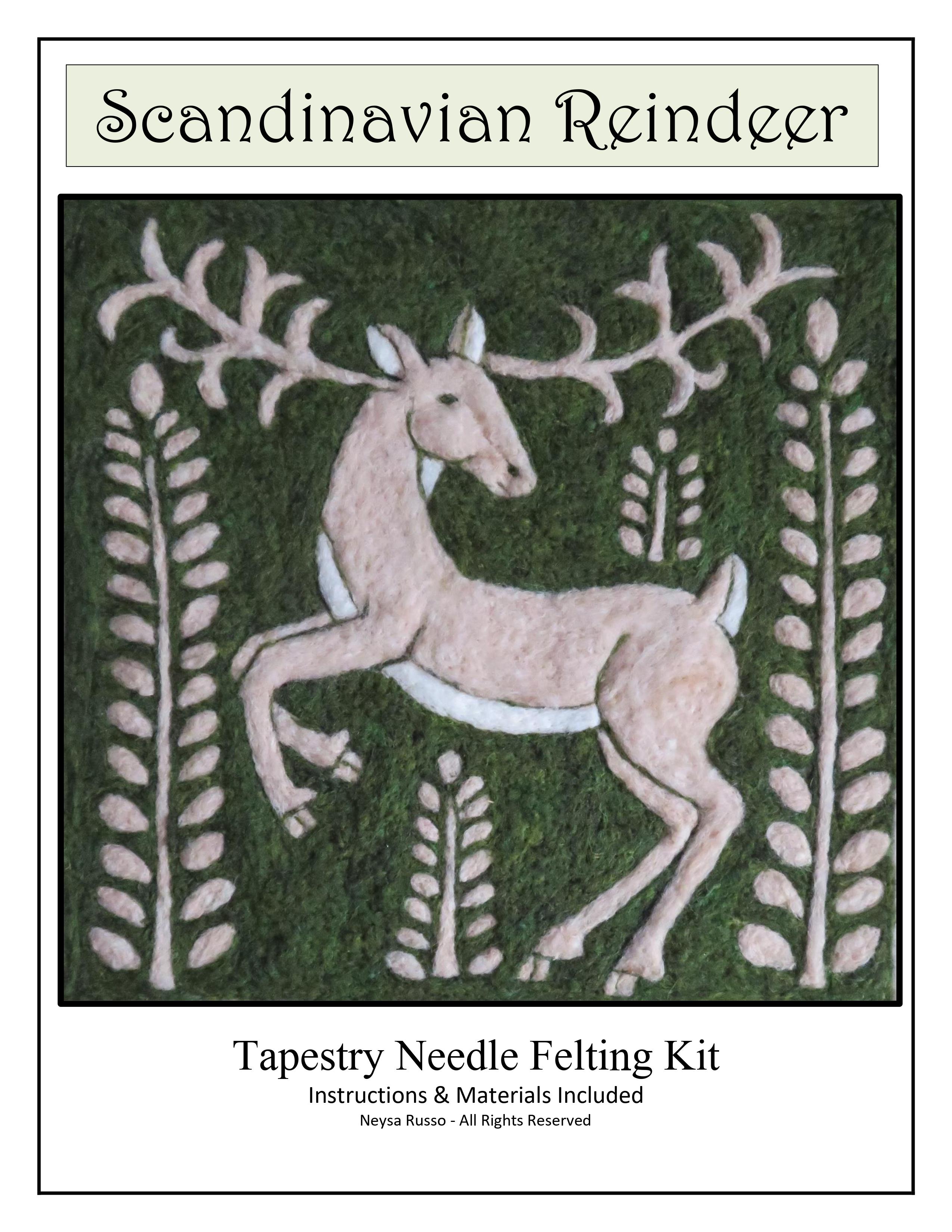 Startled Deer – The Felting Studio