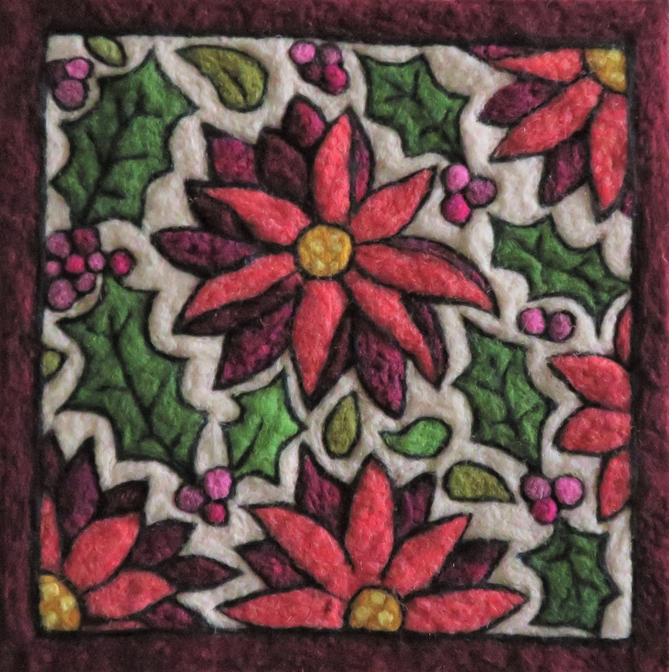 The Felting Studio – Exquisite felt tapestries inspired by ancient designs